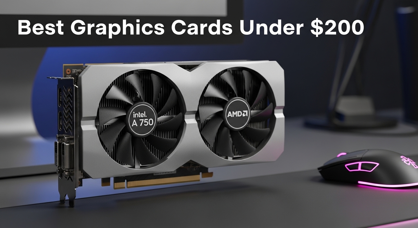 Best Graphics Cards Under $200 2025: 8 Budget GPUs Tested