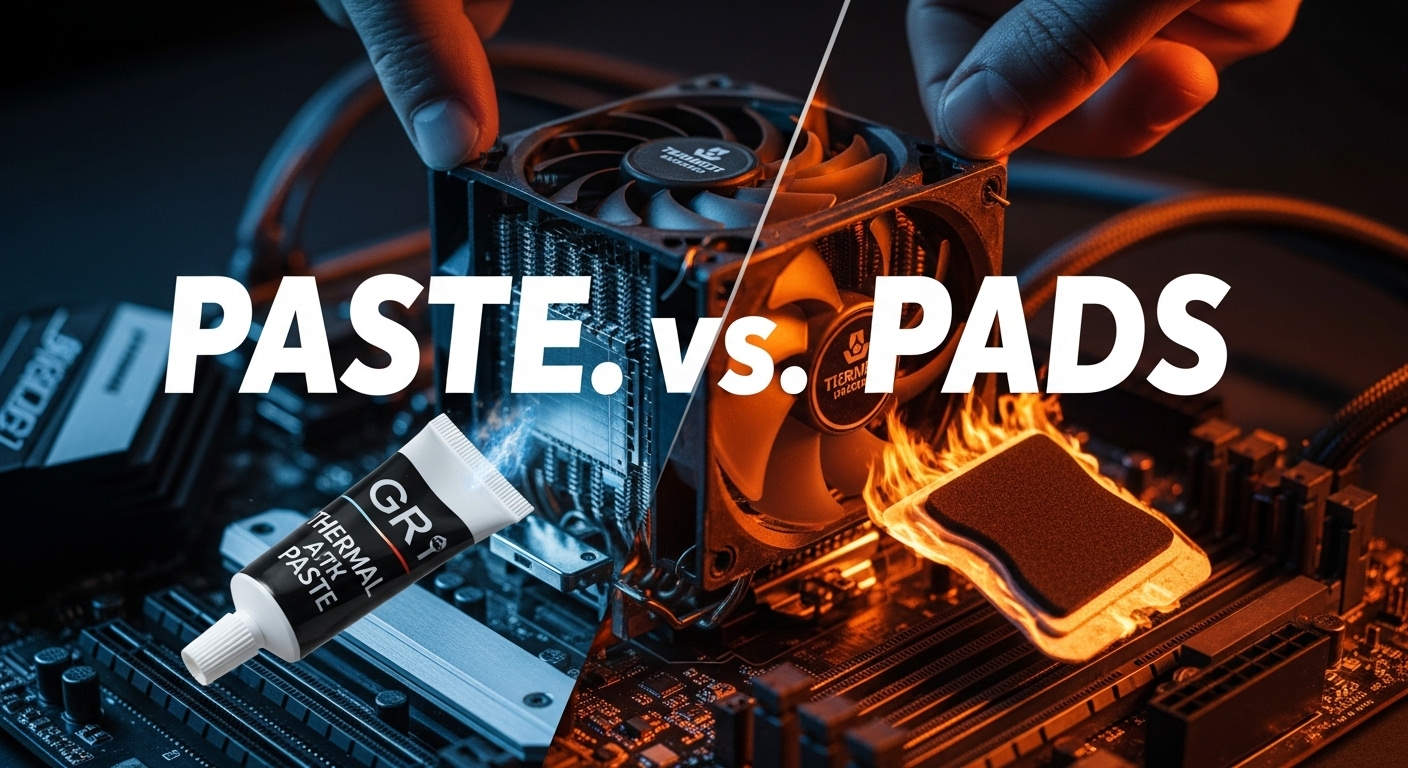 CPU Thermal Pad vs Paste Benchmarks and How To Guide