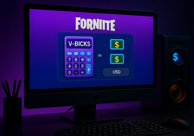 Fortnite V-Bucks to USD Calculator Tool 2025 - Accurate Converter