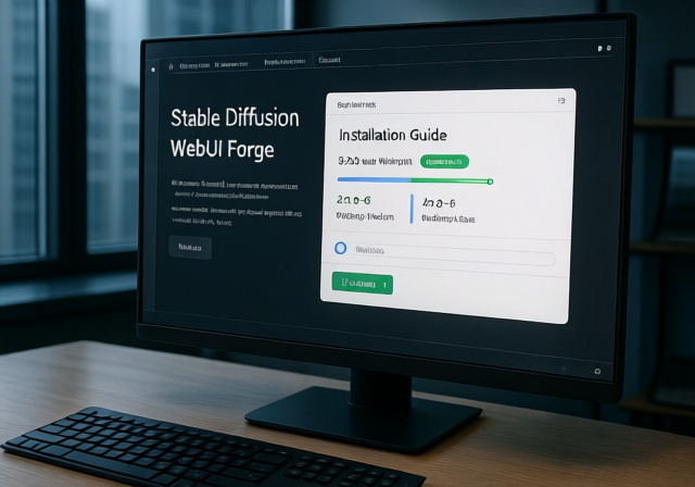 How to Install Stable Diffusion WebUI Forge on Windows 2025