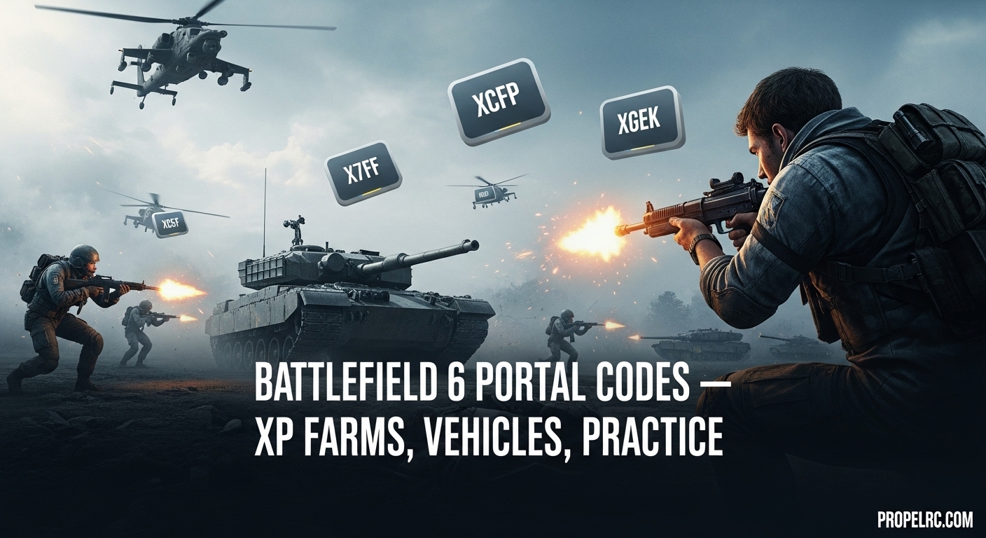Best Battlefield 6 Portal Codes For XP December 2025