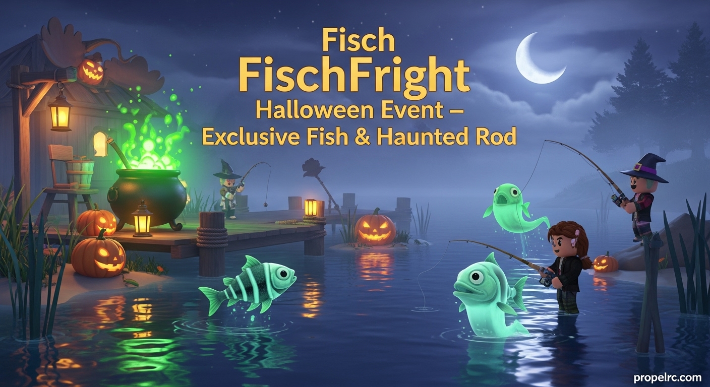 Fisch FischFright Halloween Event Updates October 2025