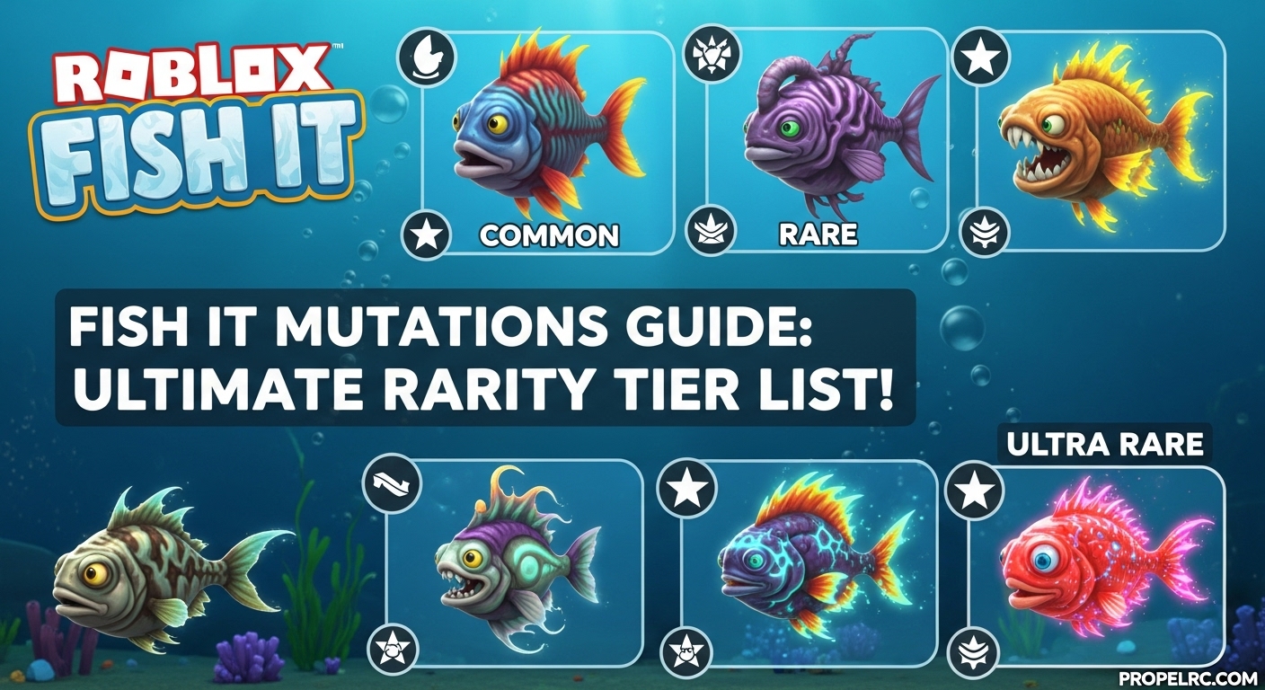 Fish It Mutations Guide 2025: Ultimate Rarity Tier List!