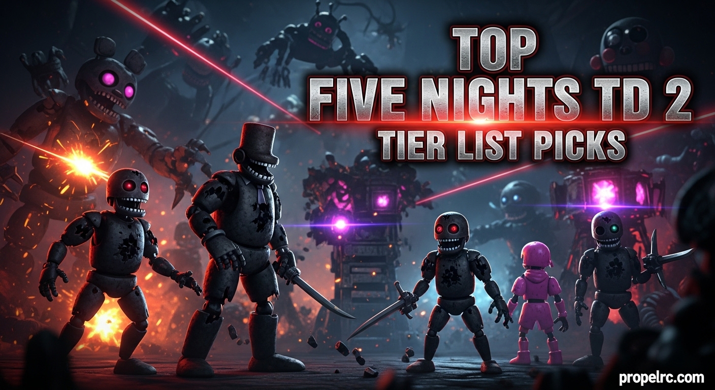 Top Five Nights TD 2 Tier List Picks February 2026