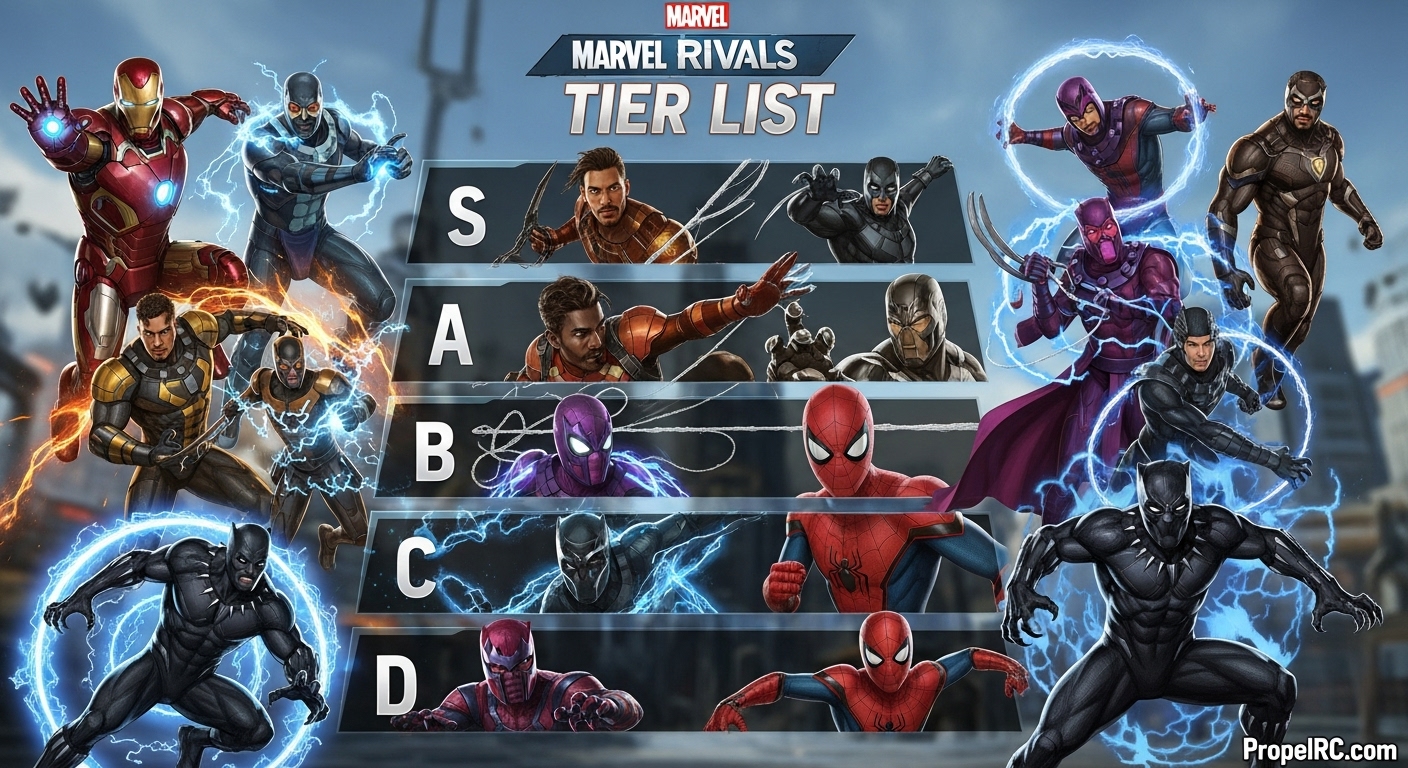 Marvel Rivals Tier List December 2025