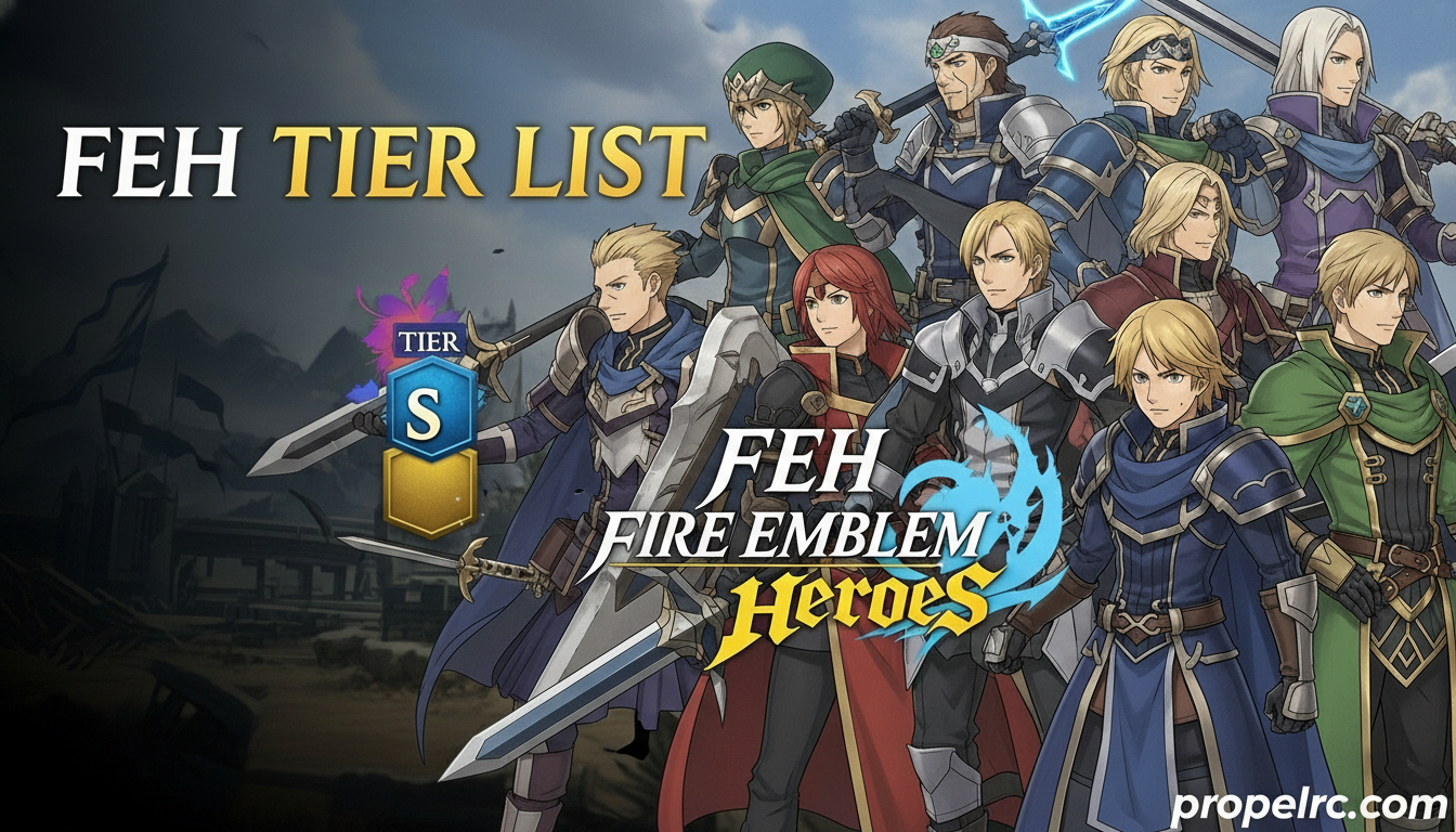 FEH Tier List December 2025: Best Heroes Ranked SS to D