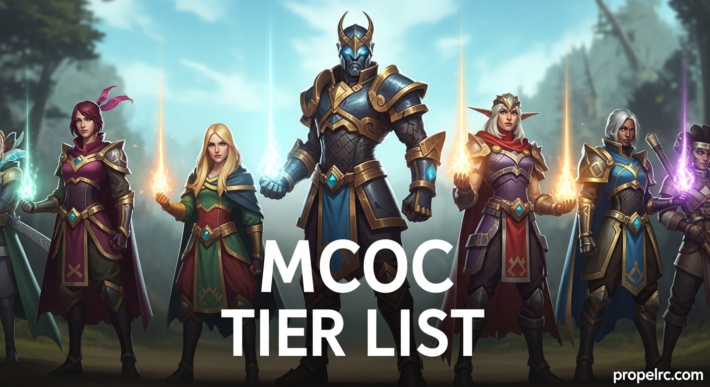 MCOC Tier List You Need Now January 2025