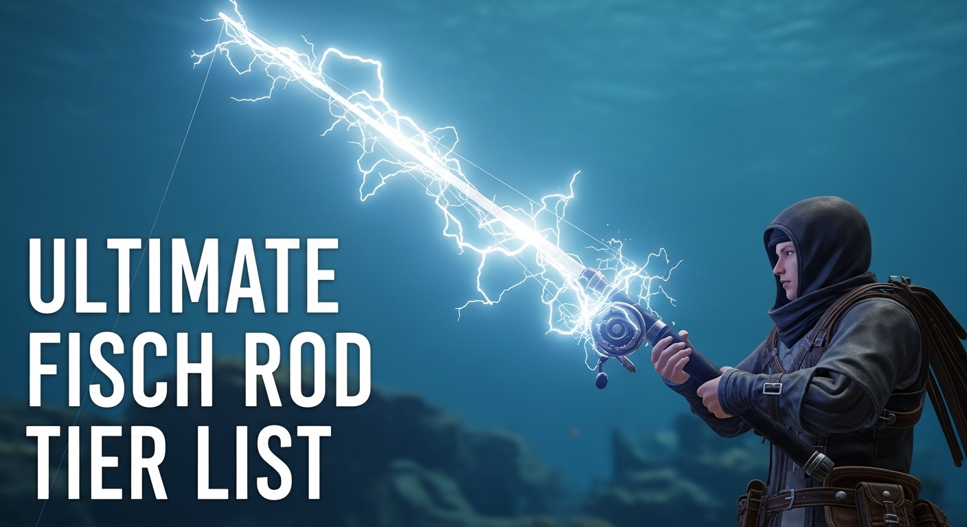 Ultimate Fisch Rod Tier List December 2025 – All 160+ Rods Ranked