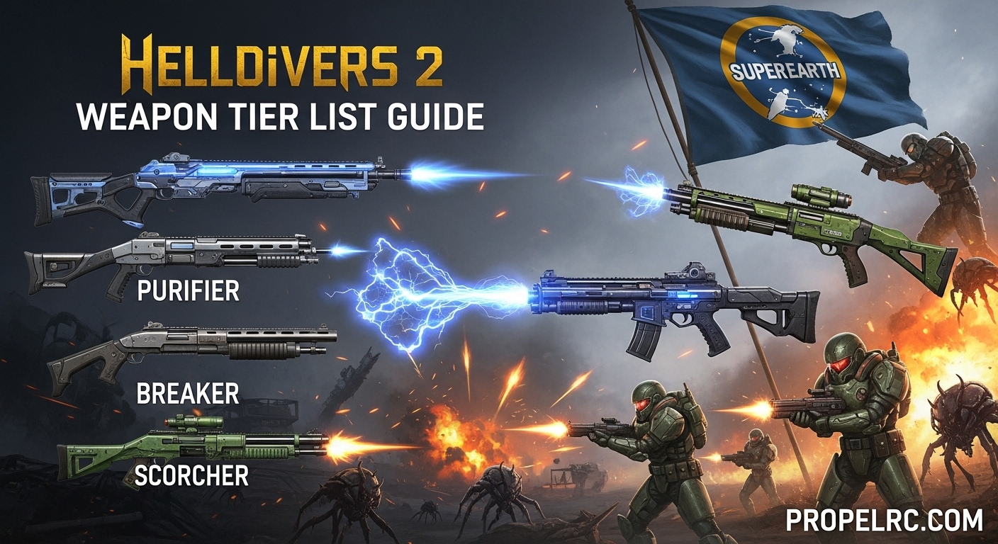 Ultimate Helldivers 2 Weapon Tier List 2025